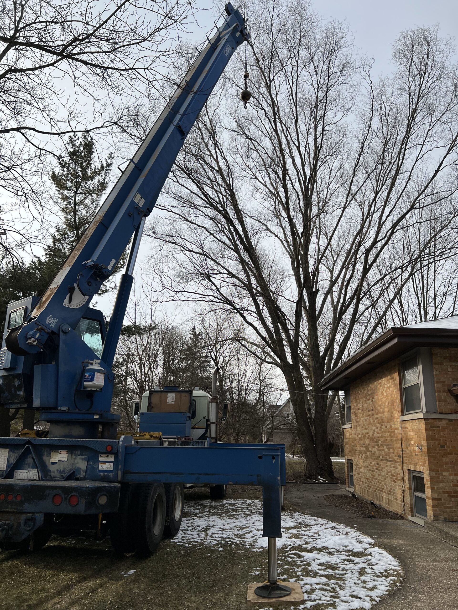 Crane Services – Windy City Tree Service